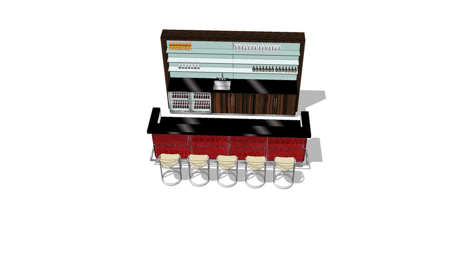 bar counter | 3D Warehouse