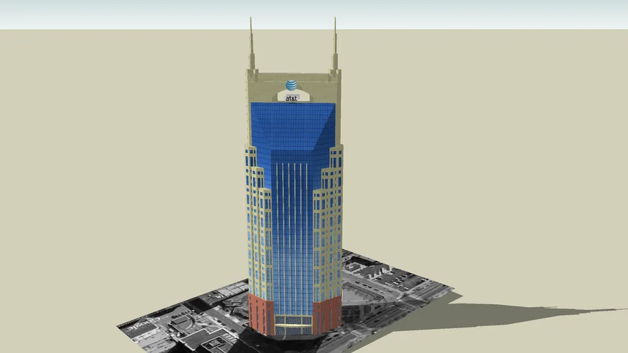 At&t Tower | 3D Warehouse