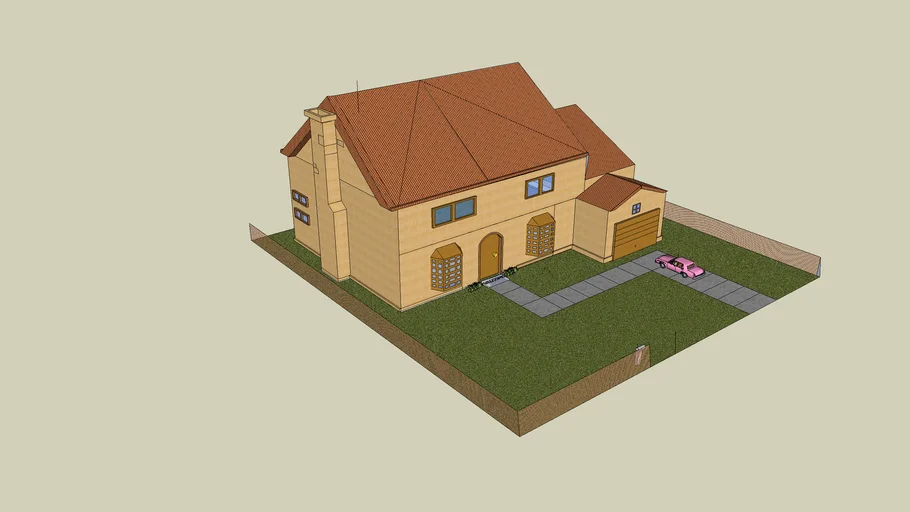 The Simpsons house | 3D Warehouse