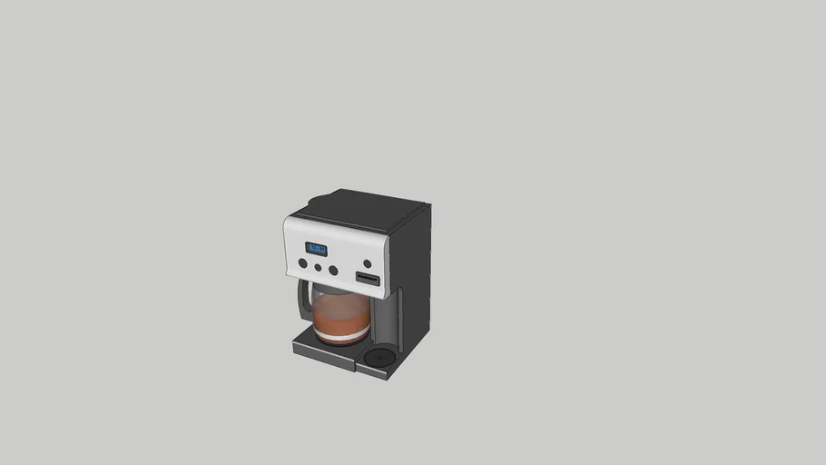 COFFEE_MACHINE_KITCHEN_DEVICE | 3D Warehouse