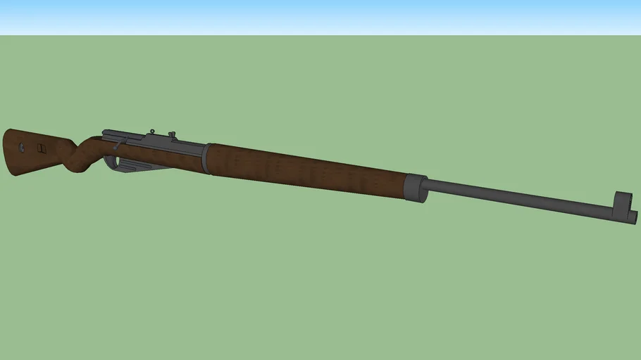 Bolt Action Rifle | 3D Warehouse