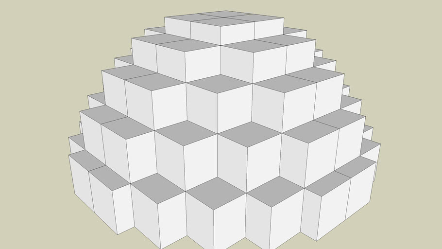 cube dome | 3D Warehouse