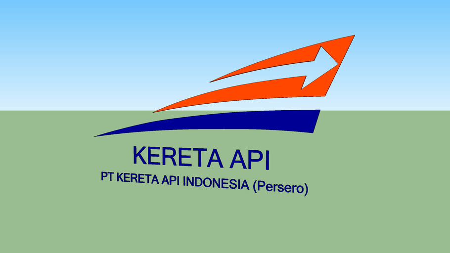 LOGO PT. KERETA API INDONESIA (Persero) | 3D Warehouse