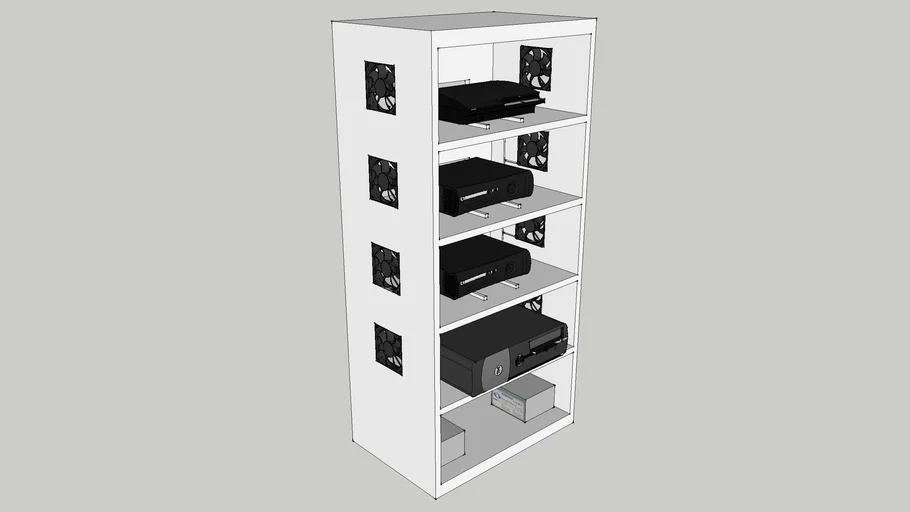 Media Center Cabinet | 3D Warehouse