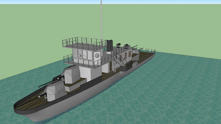 battle ship | 3D Warehouse
