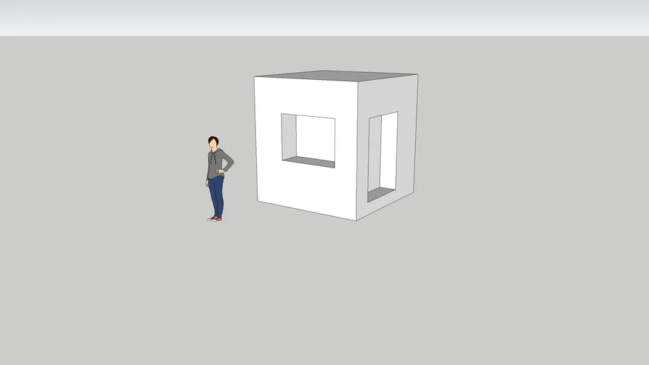 Box House Concept | 3D Warehouse