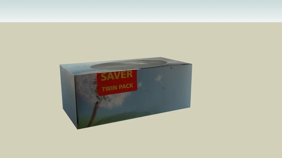 Tissue Box | 3D Warehouse