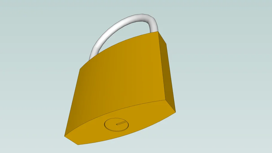 Padlock | 3D Warehouse