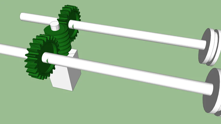 two threadrollers with stepper motor | 3D Warehouse