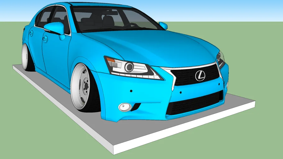 Lexus GS 350 F Sport (L10) 2013 | 3D Warehouse
