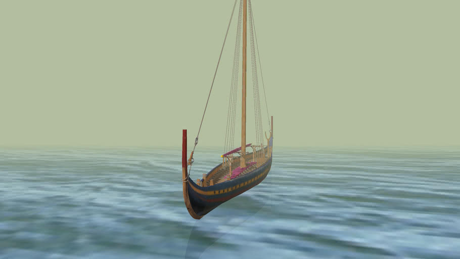 Skuldelev 2 Viking Ship | 3D Warehouse
