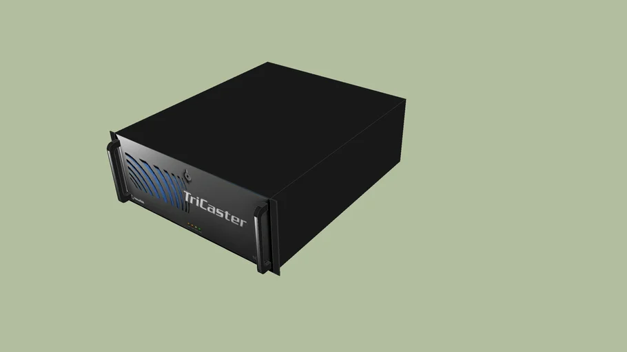 TriCaster TCXD850 HD Portable Live Production | 3D Warehouse