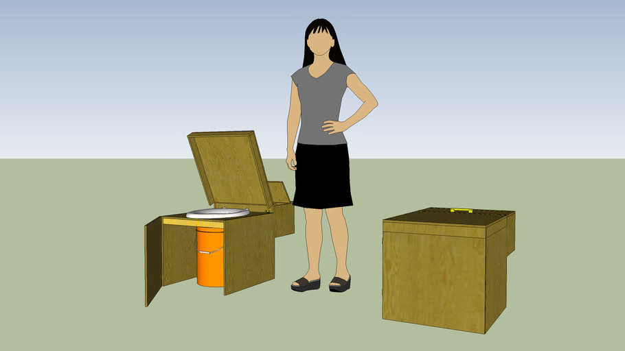 Composting toilet | 3D Warehouse