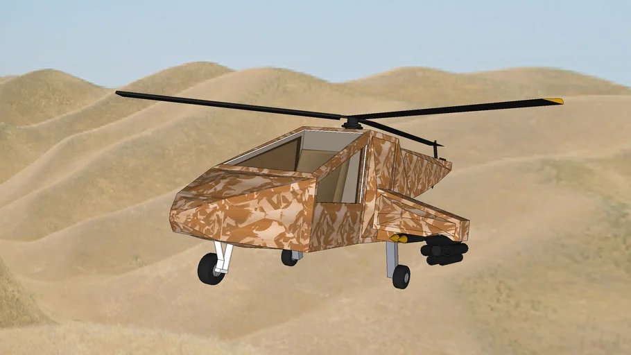 Attack Helicopter | 3D Warehouse