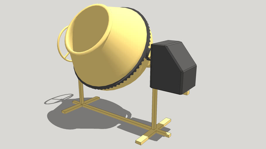 Concrete mixer | 3D Warehouse