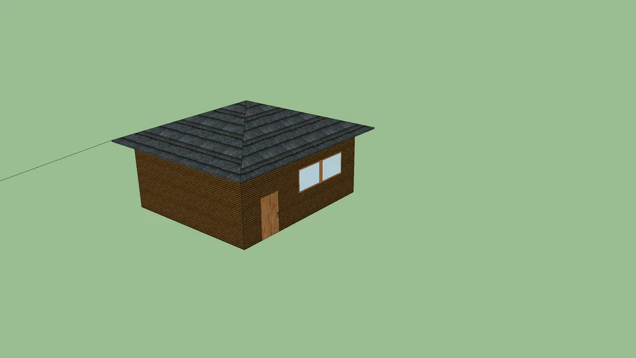 log cabin | 3D Warehouse