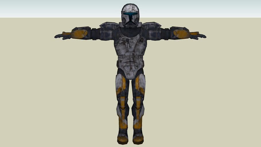 Republic Clone Commando RC-1262 Scorch/Delta-62 | 3D Warehouse