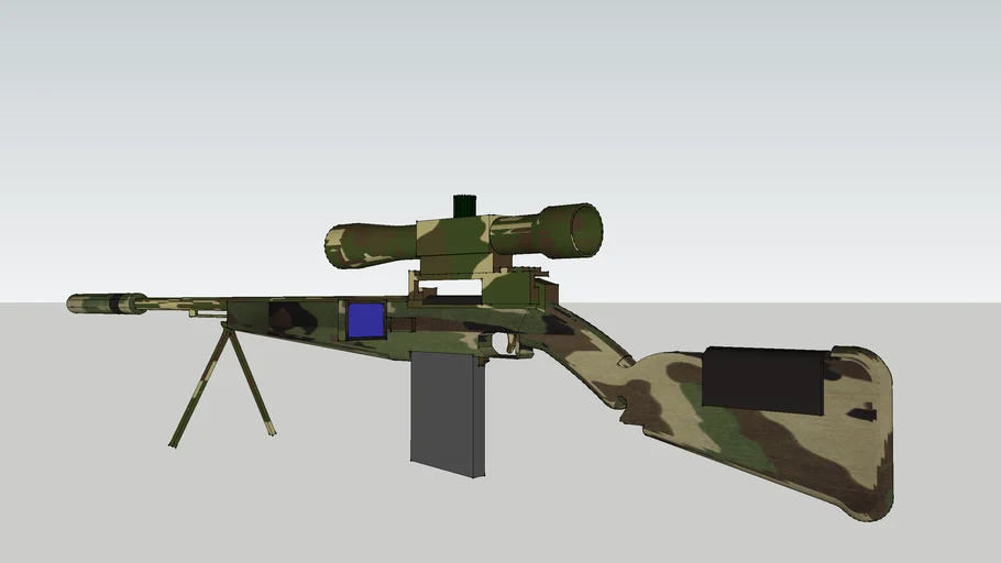 m81 independent rifle | 3D Warehouse