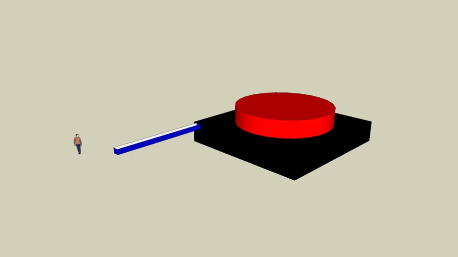 red button | 3D Warehouse