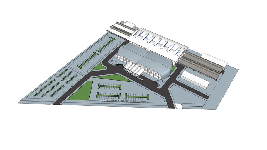 railway station | 3D Warehouse