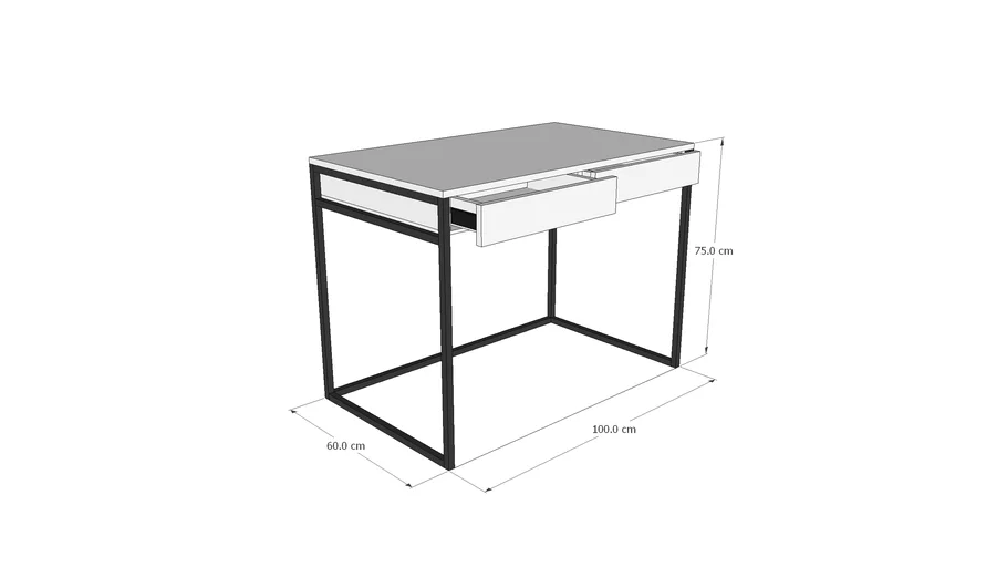 Meja Komputer - Najib | 3D Warehouse