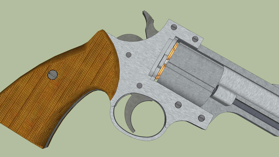 Homemade Practical Scrap Metal Small Arms Revolver | 3D Warehouse