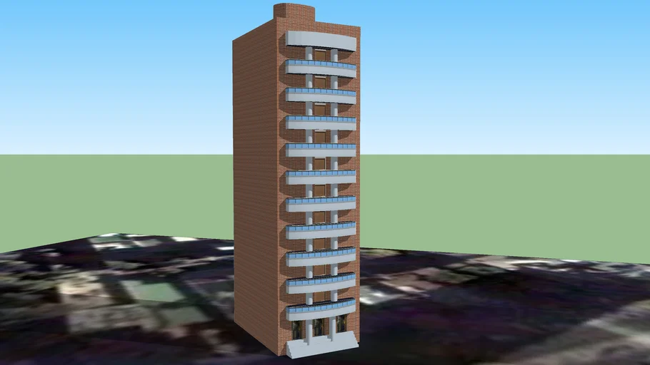 Building en Av 44 II, La Plata | 3D Warehouse