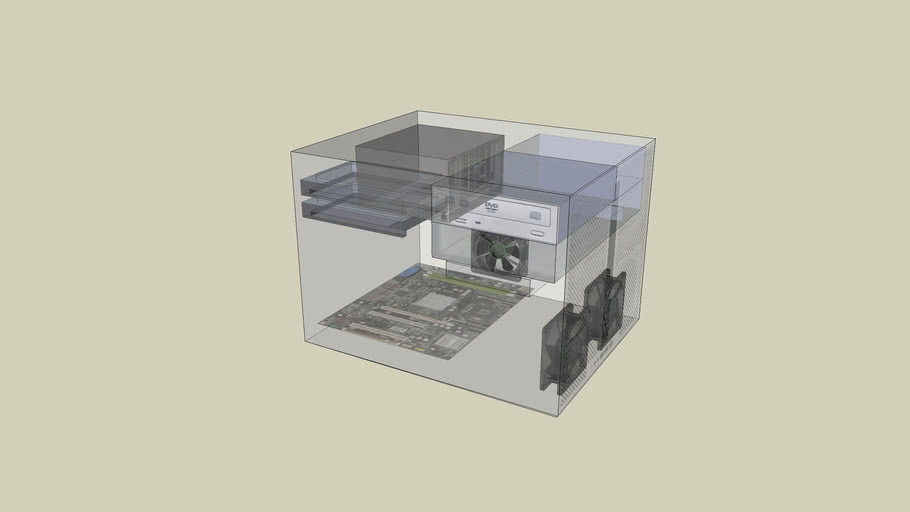 Lian-Li PC-V300 | 3D Warehouse