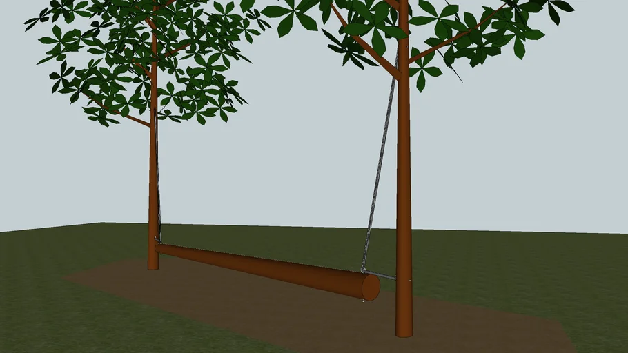 Challenge Course – Swinging Log | 3D Warehouse