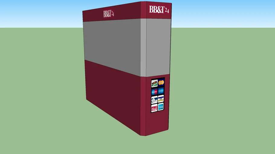 BB&T 24 Hour ATM | 3D Warehouse