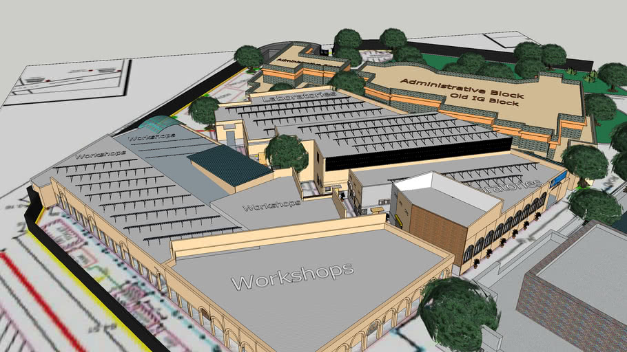 CampusModel | 3D Warehouse