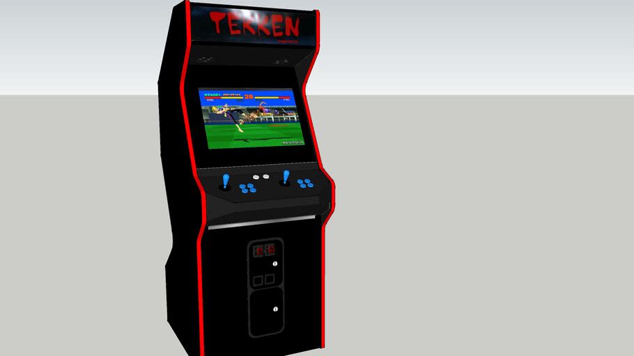 Tekken Arcade Game (1994) | 3D Warehouse