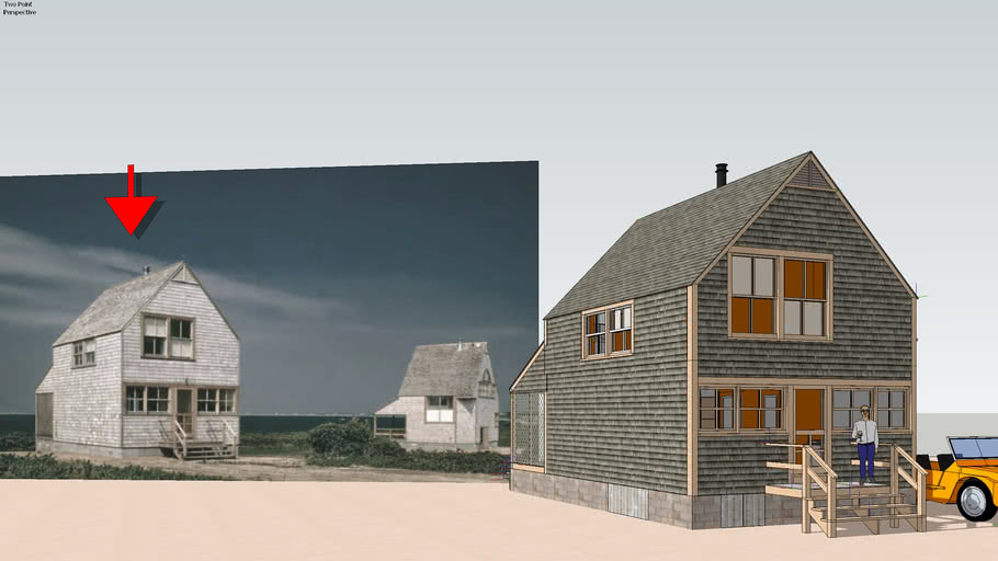 Wislocki House (1971) - Robert Venturi | 3D Warehouse