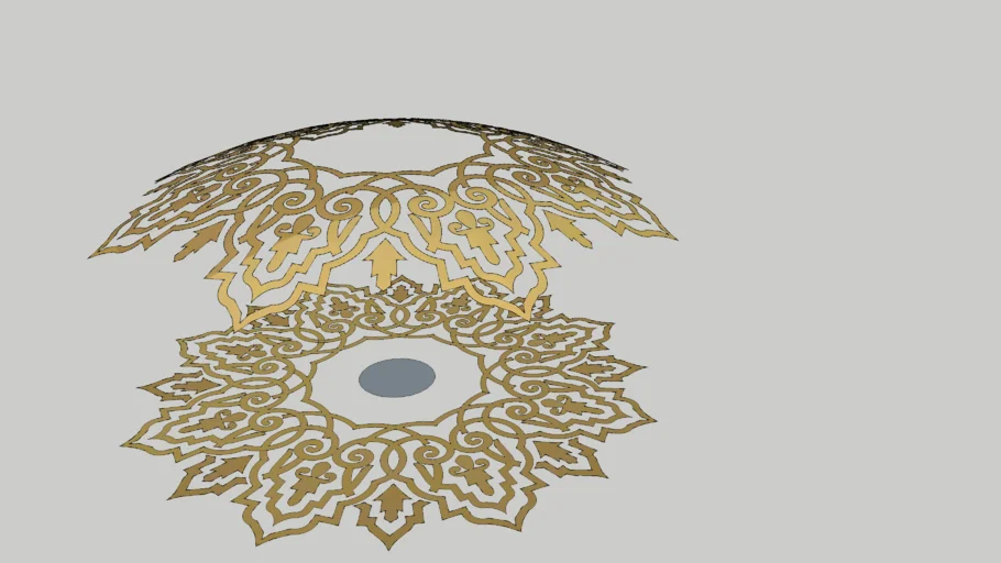 ISLAMIC LATTICE PATTERN | 3D Warehouse