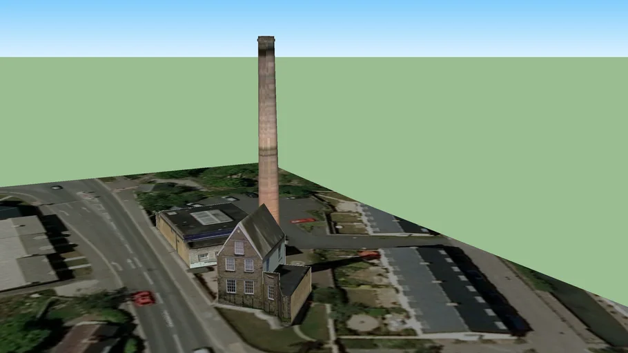 Woodford Mill Chimney, Witney | 3D Warehouse