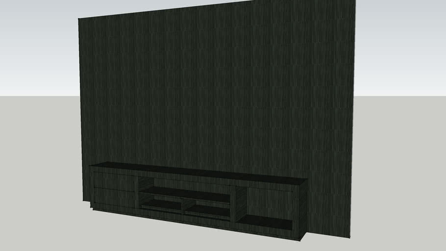 Hack com painel preto | 3D Warehouse