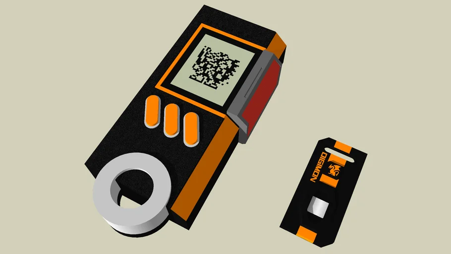 Digivice Burst | 3D Warehouse