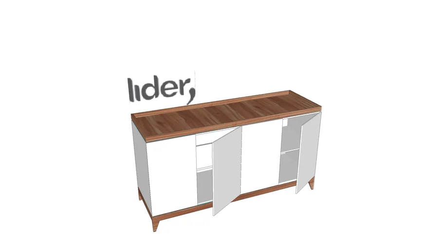 BUFFET DUO Lider Interiores | 3D Warehouse