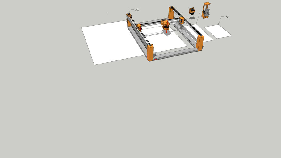 CNC_plotter | 3D Warehouse