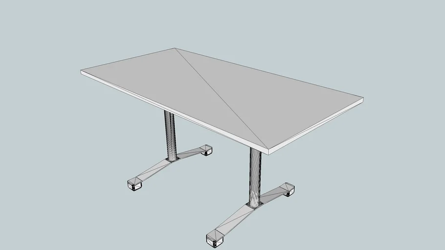 FLITE FLIP TOP TABLE- 1500 x 750mm | 3D Warehouse