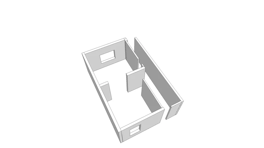 Basic Walls and House Layout | 3D Warehouse