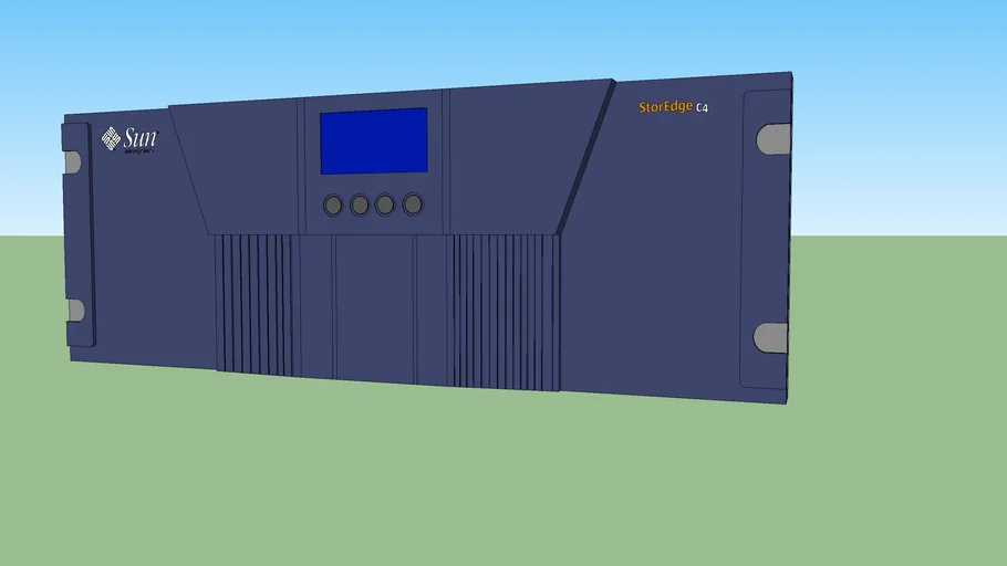 Sun StorEdge C4 tape library | 3D Warehouse