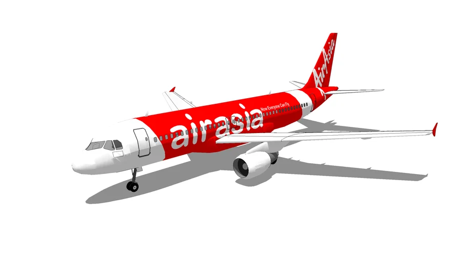 AirAsia Airbus A320-216 | 3D Warehouse