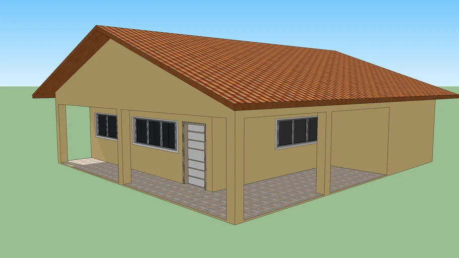 Model casa house simple | 3D Warehouse