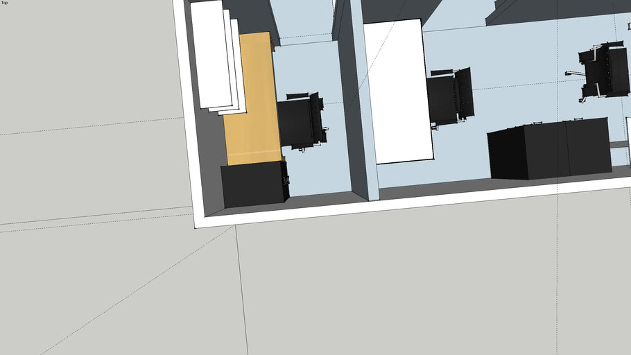 Office layout option 1 | 3D Warehouse