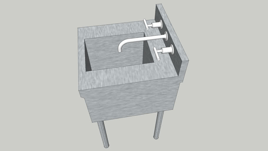 Restaurant Handwash Sink | 3D Warehouse