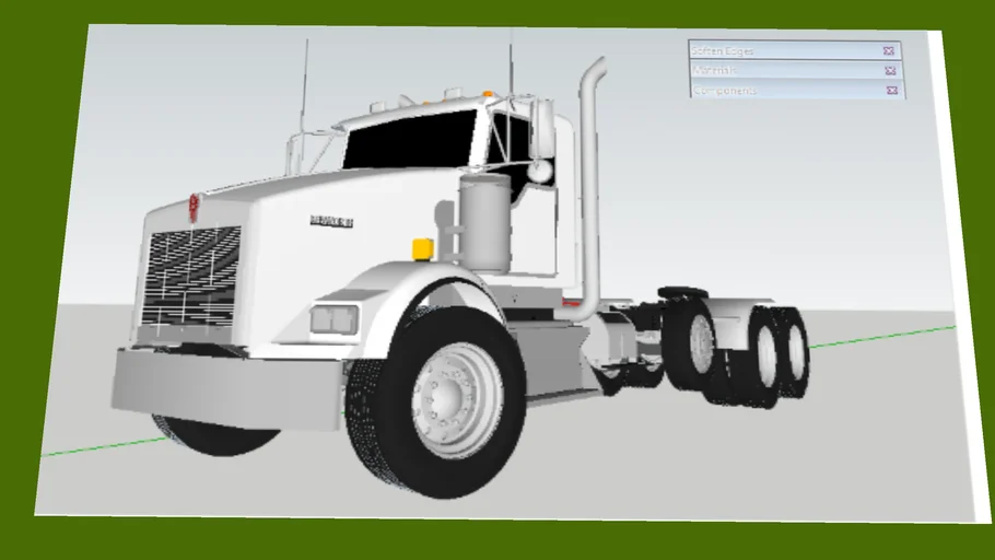 2007 Kenworth T-800 - Heavy Haul | 3D Warehouse