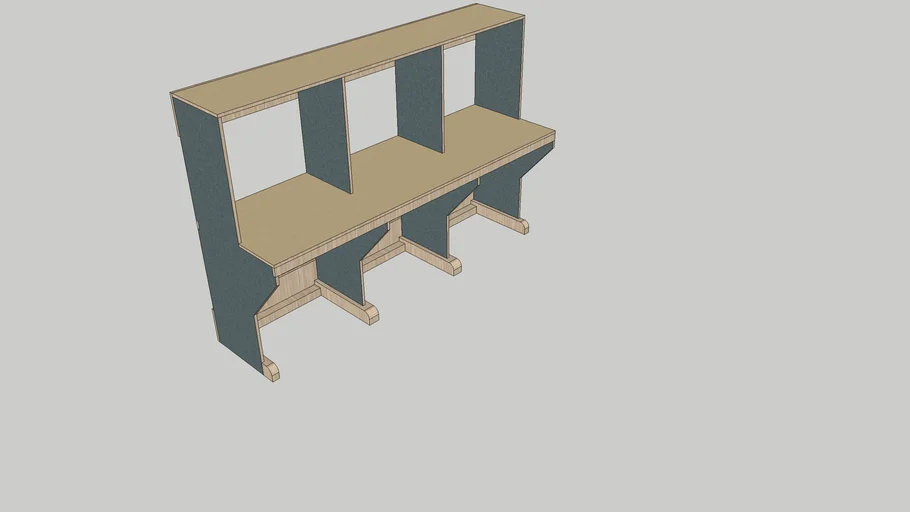 computer table | 3D Warehouse