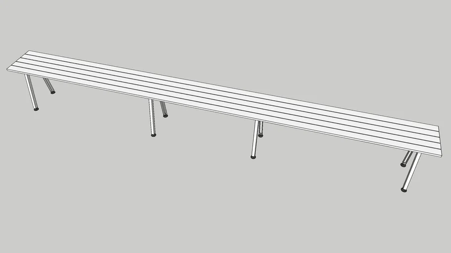 Marina high table 825 | 3D Warehouse