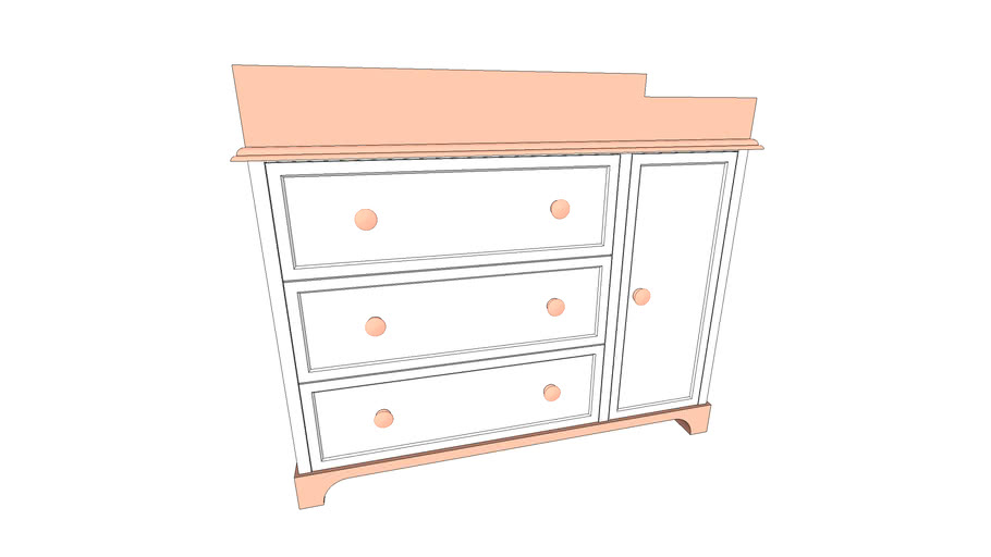 Baby Change Cabinet | 3D Warehouse